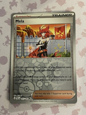 Pokémon TCG Mela Paradox Rift 167/182 Reverse Holo Uncommon | eBay