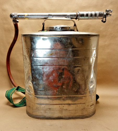 Vintage D.B. Smith Indian Backpack Brush Fire Extinguisher with Hand ...