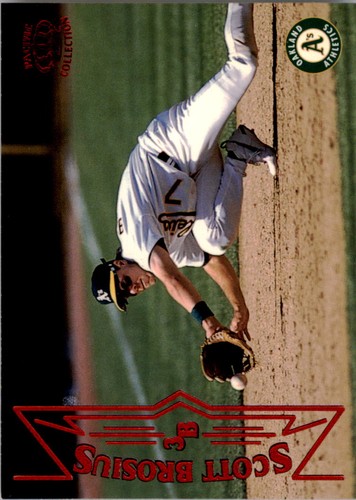 1998 Pacific Red Threatt #163 Scott Brosius - BB | eBay