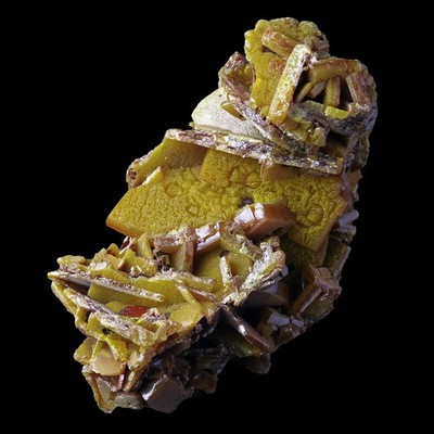 WULFÉNITE SLOVÉNIE de Helena Mine - 5,2 cm - C47-40 ☆★ | eBay