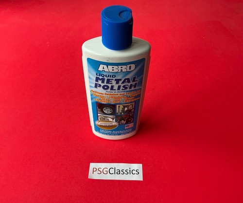 Abro Metal Polish 8oz 236ml Cleaner Liquid Metalwork Kawasaki KV75 ...
