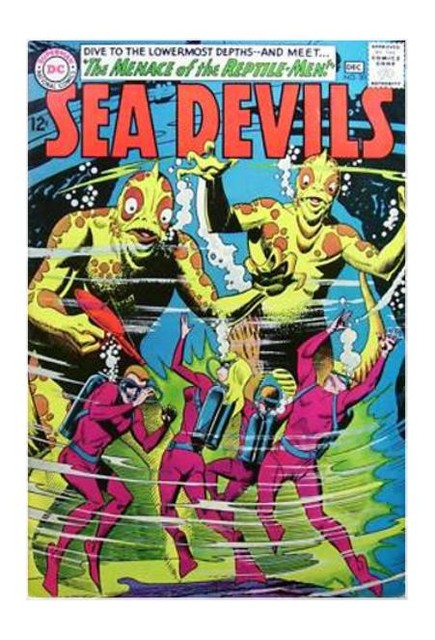 Sea Devils #20 (Nov-Dec 1964, DC) for sale online | eBay