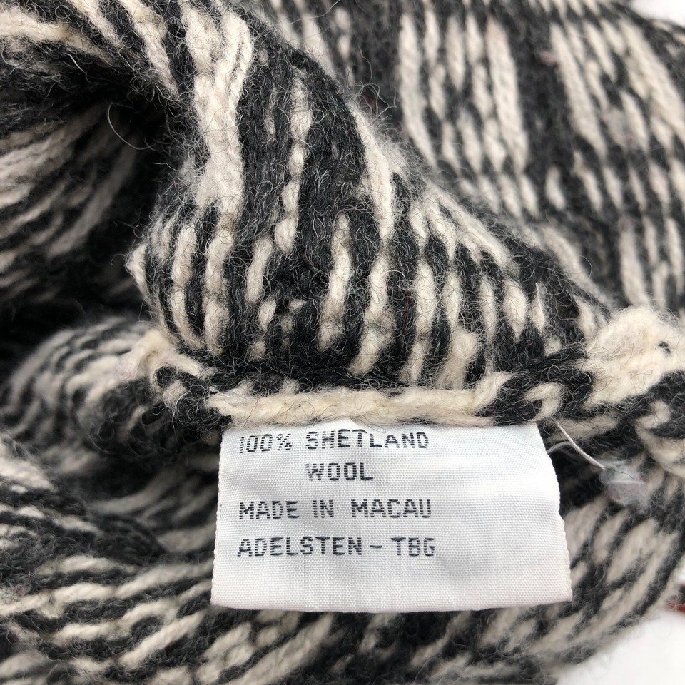 Vintage BOUVIAC NORDIC Norway Jumper Pullover Sweater 100% Wool Men ...