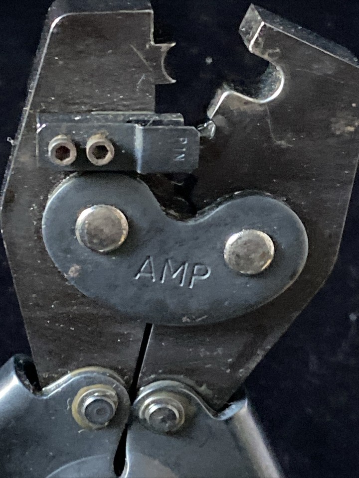 AMP 220187-1 Certi-Crimp BNC Hand Crimping Tool USA Great Vtg | eBay