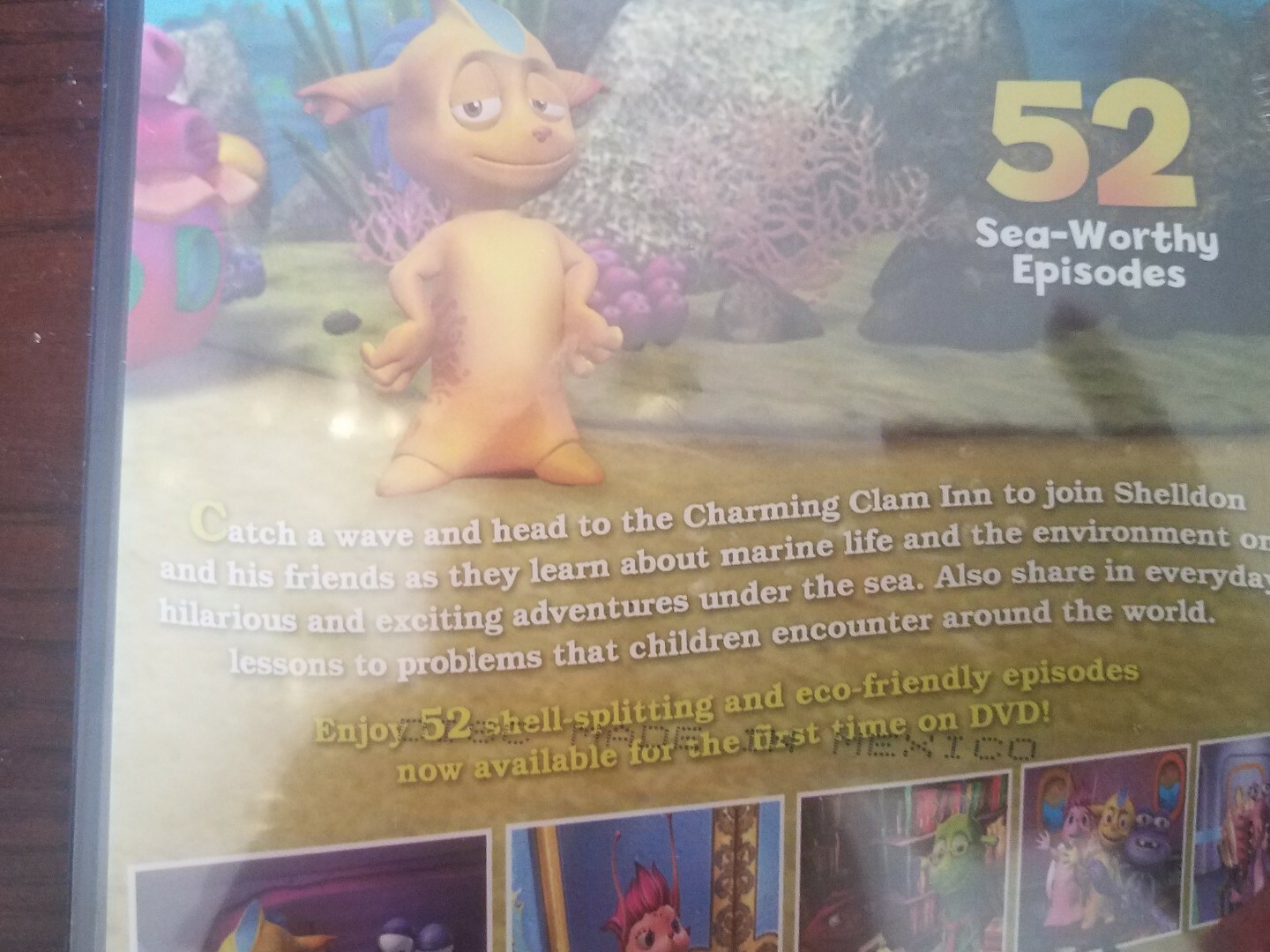 NEW Shelldon Under The Sea Adventures DVD 4 Disc Set Complete Series 52 ...