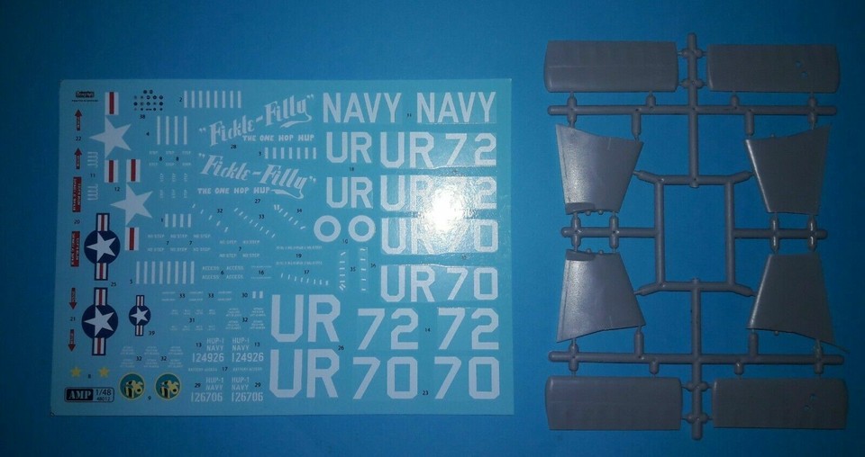 Helicopter Piasecki HUP-1 Retriever (Plastic model kit) 1/48 AMP 48012 ...