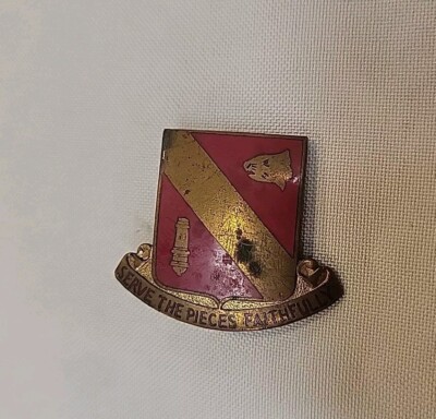Distinctive Unit Insignia (DUI) for the 195th Tank Battalion WWI | eBay