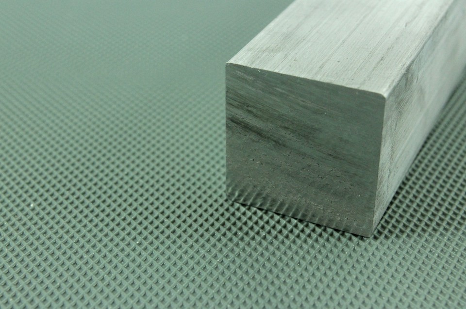 Aluminium Solid SQUARE BAR Bandsaw Cut from UK Metal Distributor Metal ...