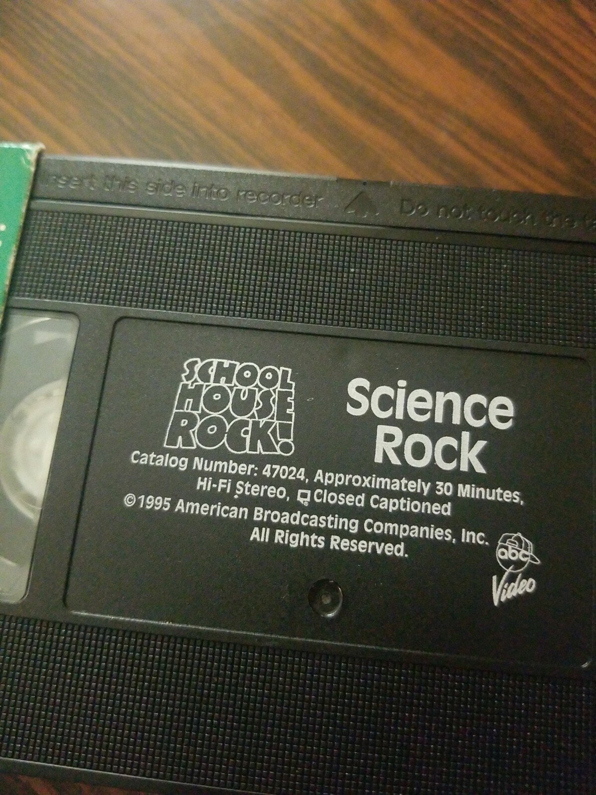 Schoolhouse Rock - Science Rock (VHS, 1995) educational learning ...
