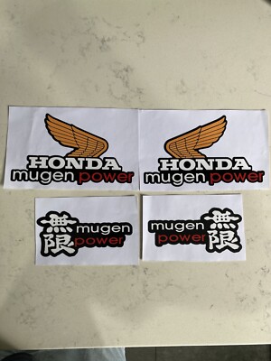 Honda CR80 1987 Mugen Power Decal Set/ Sticker Kit | eBay
