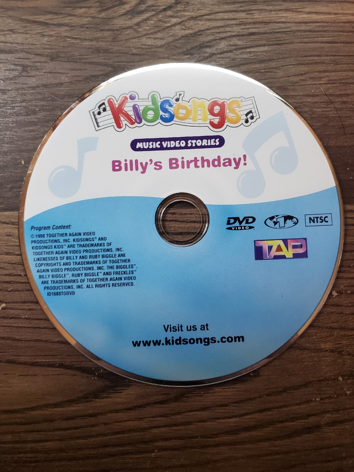 Kidsongs Billys Birthday