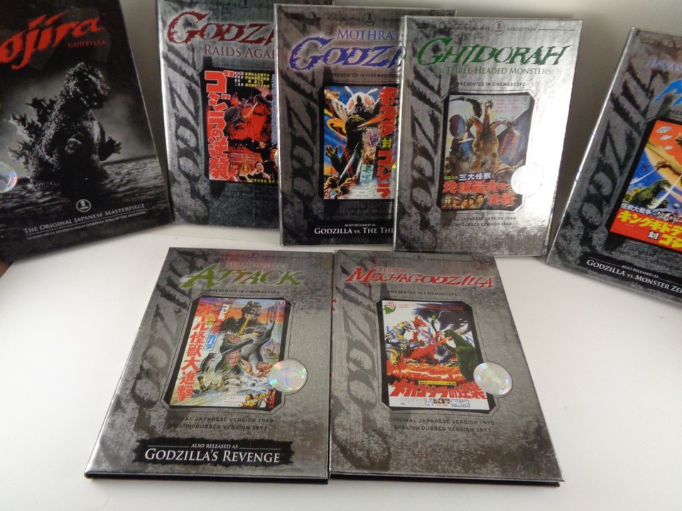 Godzilla DVDs LOT OF 25! Incl. Toho Master Collection + 50th ...