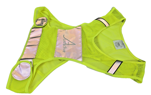 Just ActiveReflective High-Viz Running/Safety Vest Neon Mesh | eBay
