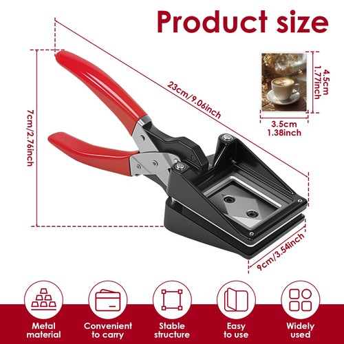 Passport Photo Cutter Portable Handheld Photo Cutter Metal Picture ...