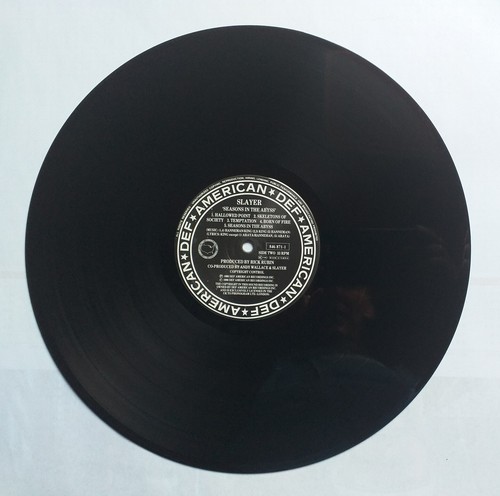 Slayer Seasons In The Abyss LP 1990 Vinyl Schallplatte Def American ...