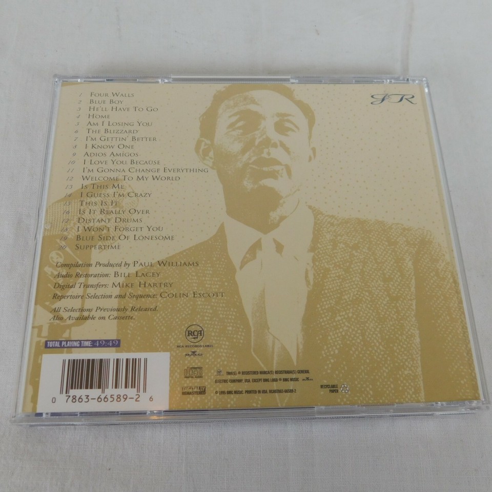 The Essential Jim Reeves CD Aug-1995 RCA Country Nashville Sound Blues ...