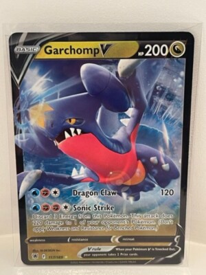 Pokemon TCG Garchomp V 117/189 Ultra Rare Astral Radiance NM/M-Fast | eBay