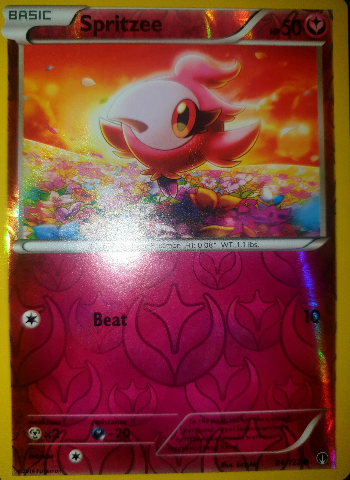 Pokemon Card Spritzee 84/122 Reverse Holo TCG Breakpoint NEW Genuine | eBay