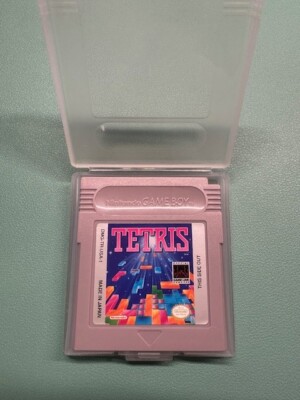 Nintendo GameBoy Tetris Game Cartridge W/ Plastic Case | eBay