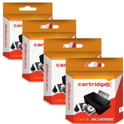 4 Black Compatible Ink Cartridges for Epson Stylus D92 D120 D5050 ...
