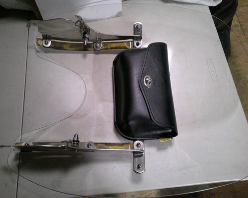 Windshield Assembly, Motorcycle, Used in Good Condition, Clear | eBay