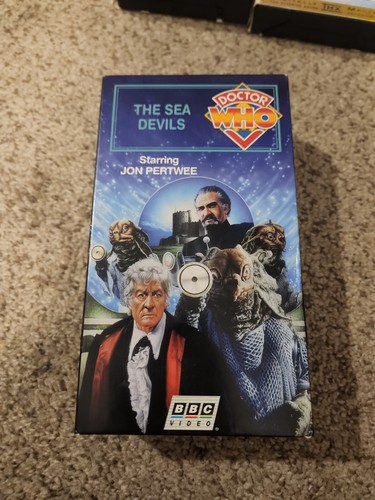 Doctor Who - The Sea Devils (VHS, 1997) 86162849534 | eBay