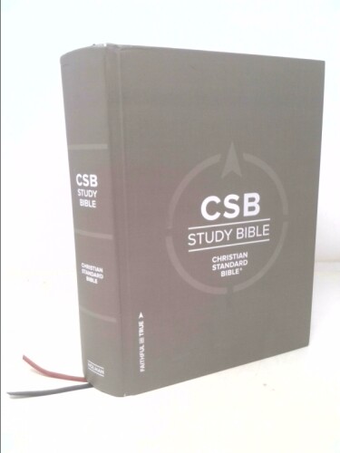 CSB Study Bible, Large Print Edition, Hardcover: Red Letter, Study ...