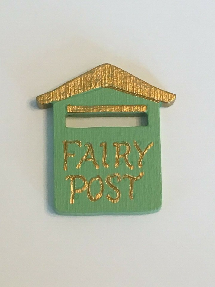 Wooden Fairy Post Postbox - Fairy Door Accessory - Fairy Garden | eBay UK