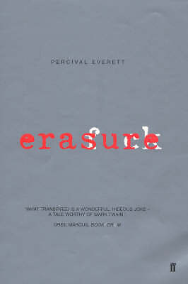 Erasure by Percival Everett (Hardcover, 2003) for sale online | eBay
