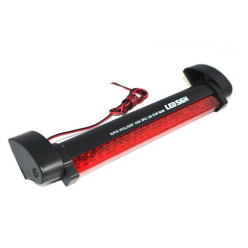 12V 24 LED REAR 3RD BRAKE LIGHT UNIVERSAL STICK ON MOUNT BREAK SUPER ...