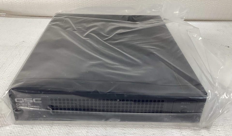 QSC Q-SYS Core Nano Network I/O Processor AV Control | eBay UK