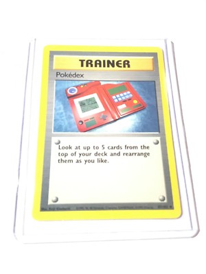 POKEDEX - Base Set - 87/102 - Uncommon - Pokemon Card - Unlimited - NM ...