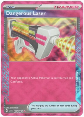 Pokemon - Dangerous Laser 058/064 - Shrouded Fable Ace Spec - English ...