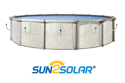 Sun2Solar® Solar Pocket® Solar Cover Holder For Above Ground Swimming ...