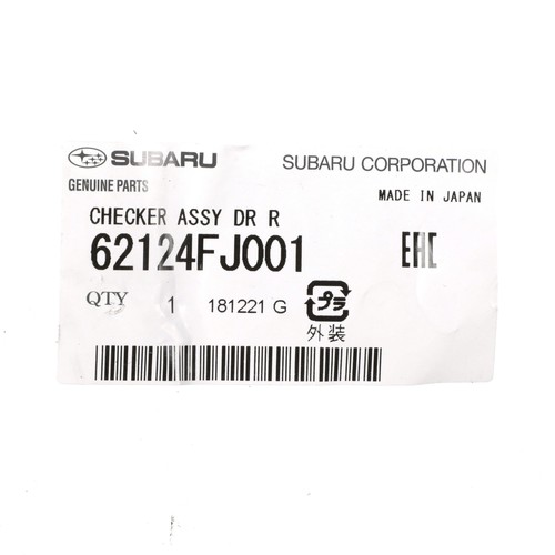 OEM NEW Crosstrek Forester Impreza WRX Rear Left or Right Door Check ...