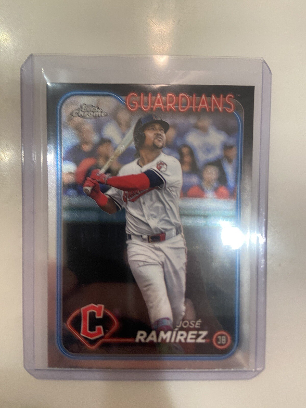 2024 Topps Chrome JOSE RAMIREZ Lids Mitchell & Ness SP #46 Cleveland ...