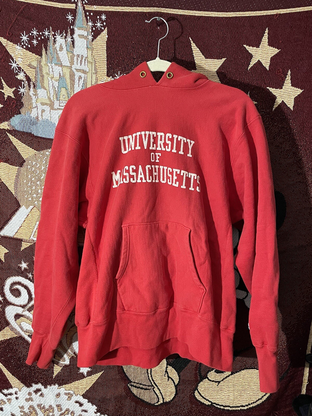 Rare Vintage 80s Champion University Of Massachusetts… - Gem