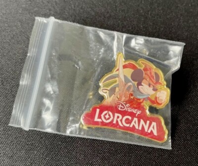 Disney Lorcana Mickey Mouse Brave Little Tailor Pin Promo D23 Expo BLT ...