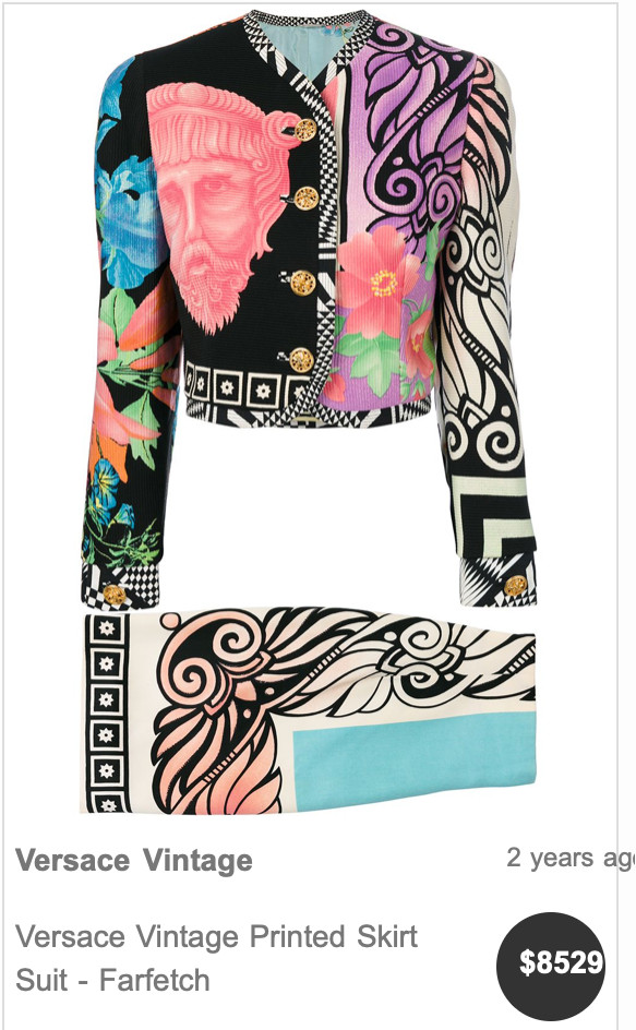 Rare Masterpiece GIANNI VERSACE 1991 Opera Balletto… - Gem