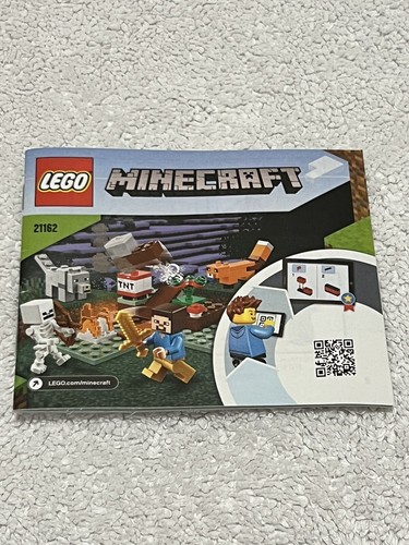 LEGO Minecraft: The Taiga Adventure (21162), No Box, Complete Set ...