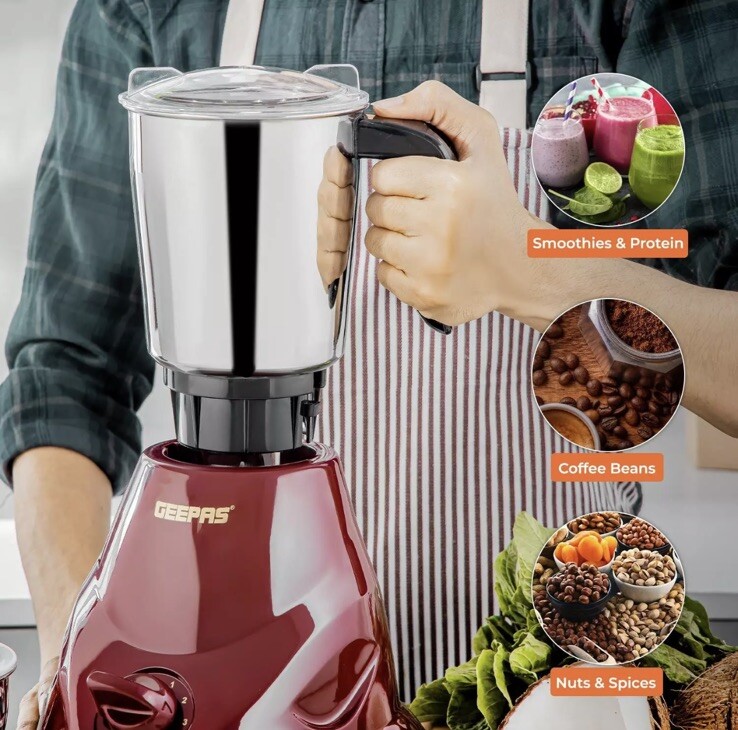 Wet Dry Mixer Grinder Blender Chutney Spices Nuts Masala Batter ...