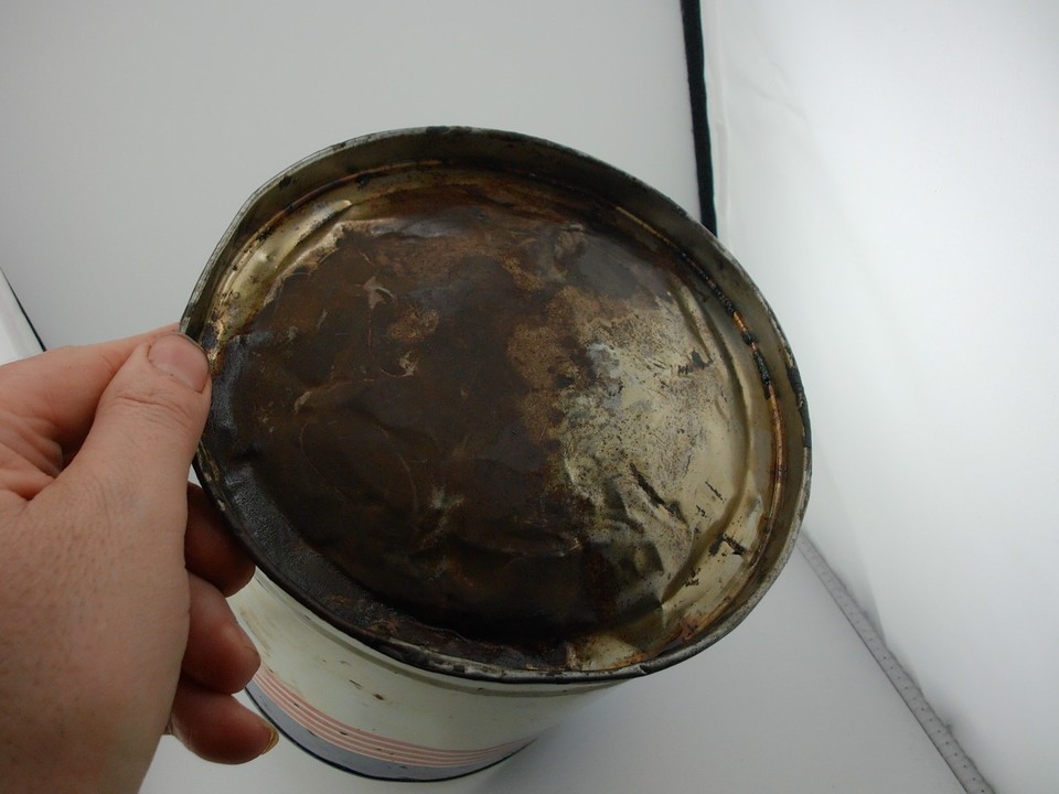 Vintage Empty 10 lb size Standard Gun Grease Oil Can Lot 25-51-GECH | eBay