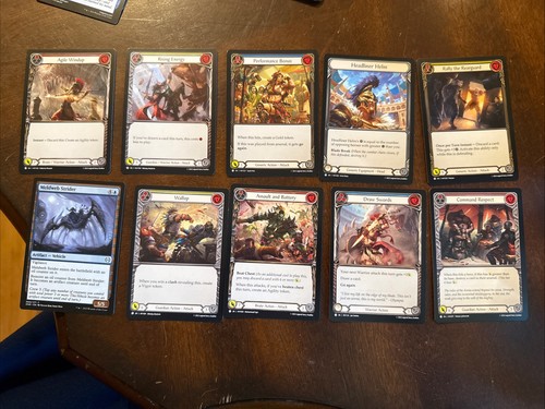 Lot of 10 Flesh and Blood TCG Trading card #55 | eBay