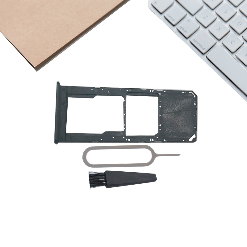 SIM Card Slot Tray Holders for A12 A125U A125U1 S127DL Smartphone Card ...