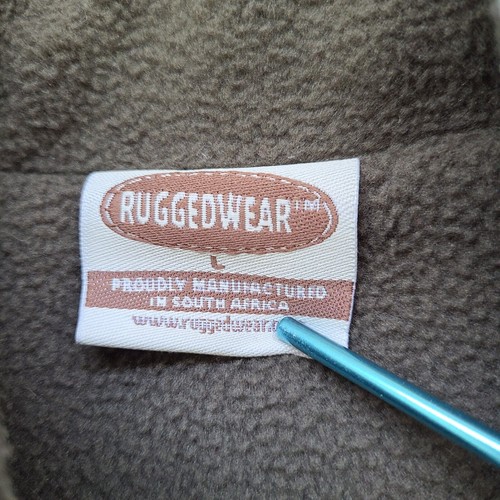 Men's Ruggedwear Vest L Gray Canvas & Fleece Safari Royale Unisex Outdoor | eBay