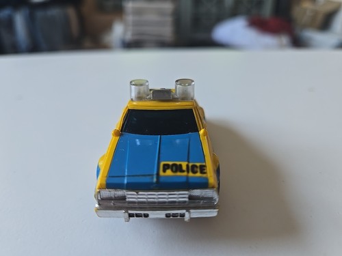 1979 AURORA AFX CHEVY POLICE PURSUIT YELLOW/BLUE No Lights On ...