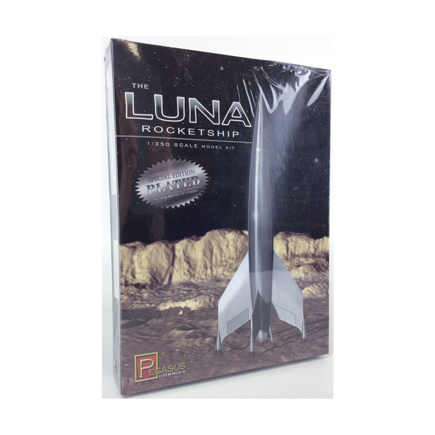 Pegasus Destination Moon - The Luna Rocketship Silver Special Ed (1/35 ...