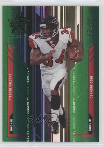 2005 Leaf Rookies & Stars Longevity - Emerald #221 DeAndra Cobb /50 (RC ...