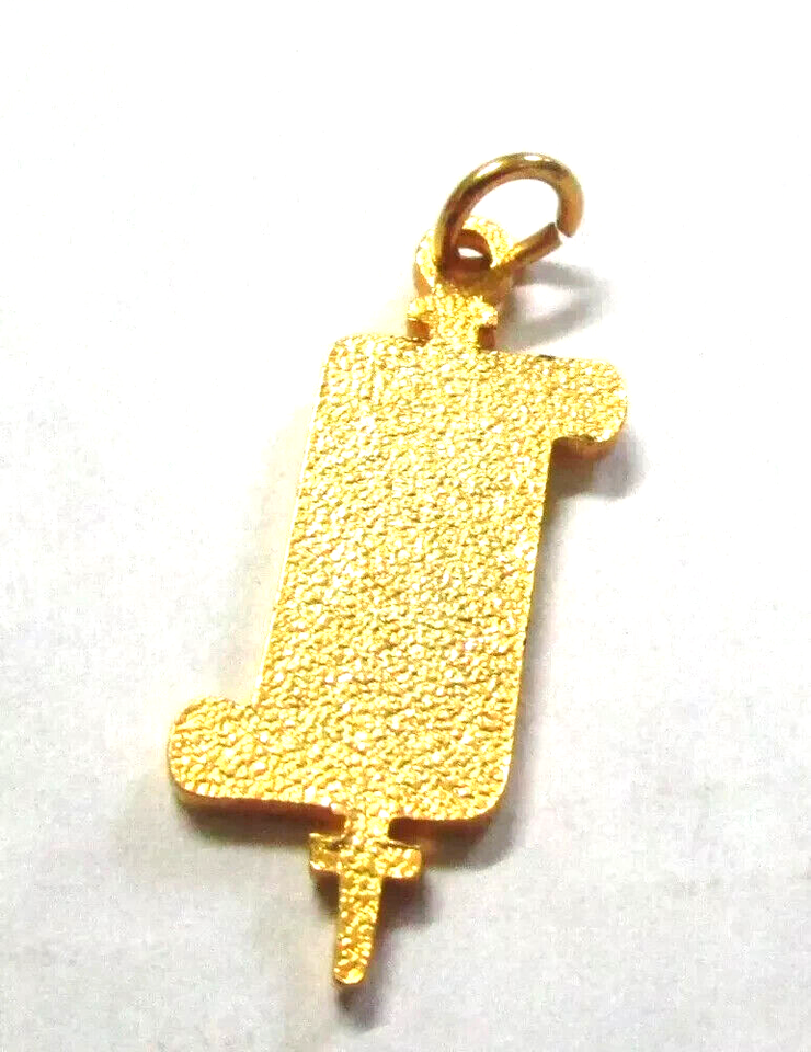 Phi Eta Sigma Gold Colored Key Charm or Fob 1 & 1/4 inches Long | eBay