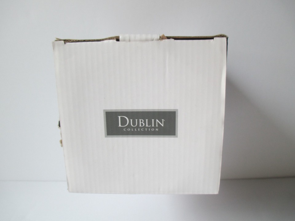 Shannon by Godinger Dublin Red Crystal Footed Hurricane Votive Candle ...